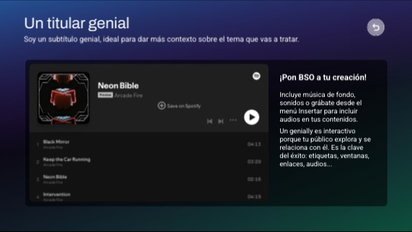 Un titular genial | Genially