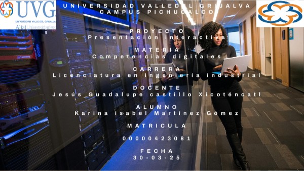 Karina Isabel Martínez Gómez | Genially