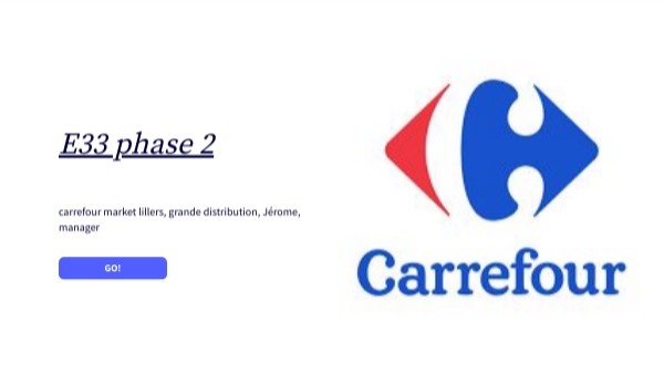 E33 phase 2 | Genially