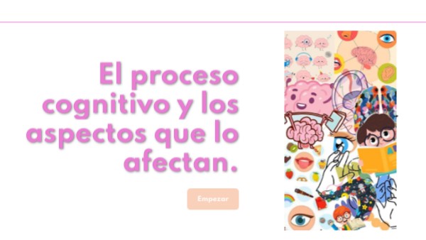 El proceso cognitivo y los aspectos que lo afectan. | Genially