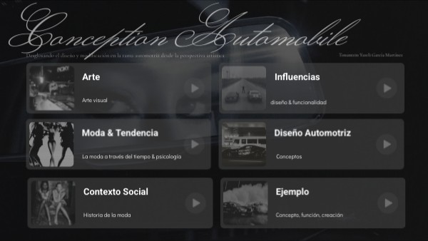 Conception Automobile | Genially