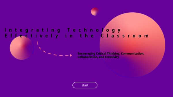 Integrating Technology Effectively in the Classroom | Genially