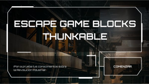 Escape game Blocks Thunkable | Genially