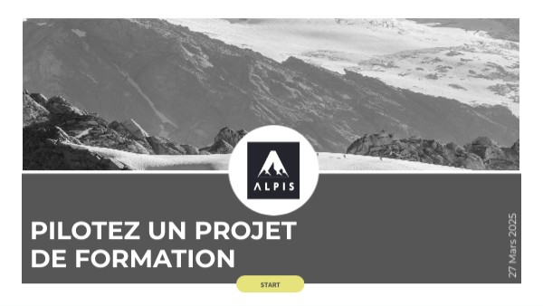PILOTEZ UN PROJET DE FORMATION | Genially