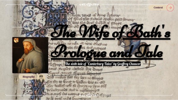 Prologue of the Wife of Bath | Genially