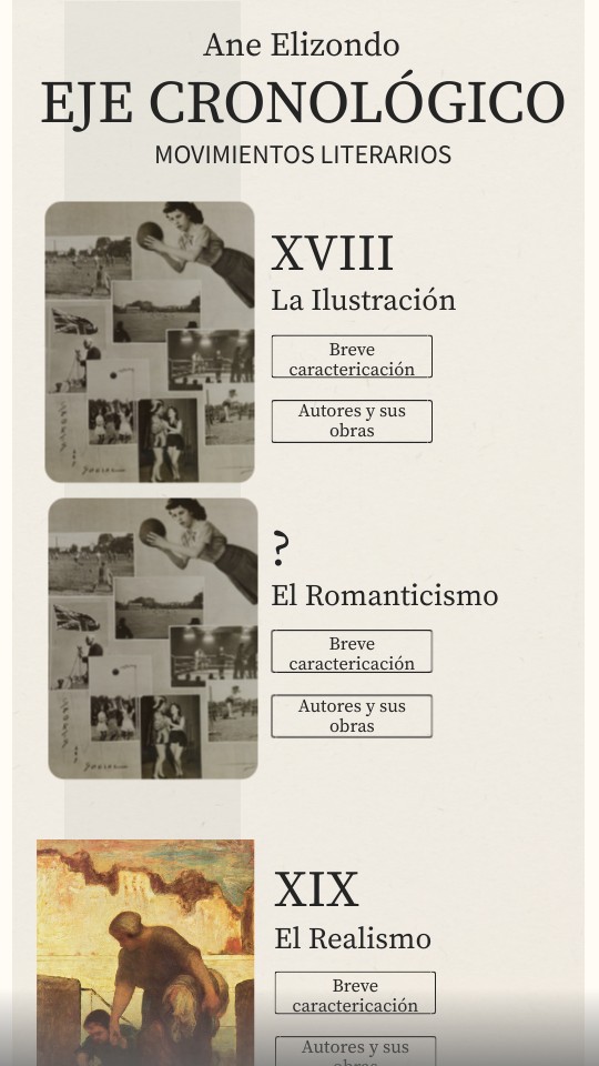 EJE CRONOLÓGICO | Genially