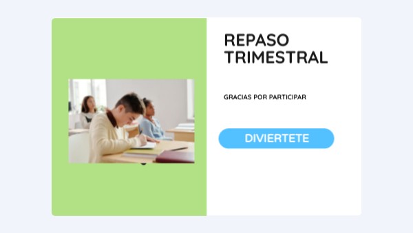 REPASO TRIMESTRAL | Genially