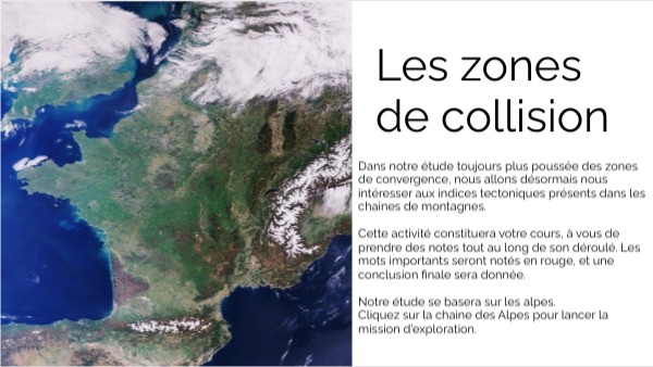 Les zones de collision | Genially