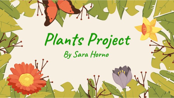 Parts of the Plants | Genially