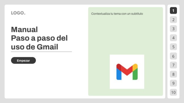 Manual Paso a paso del uso de Gmail | Genially