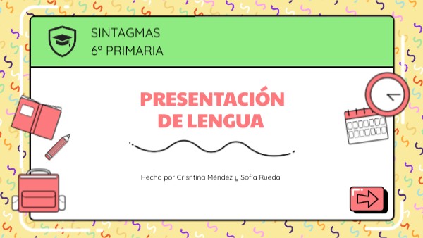 Presentación de lengua | Genially