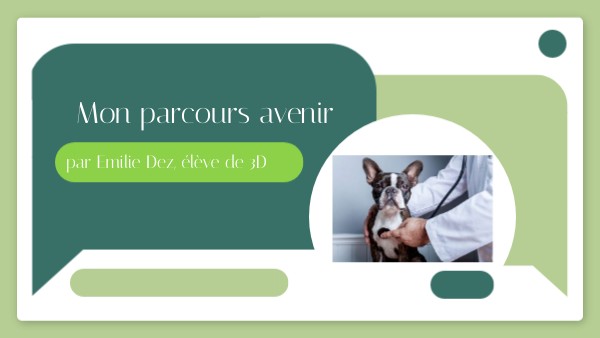 Mon parcours avenir | Genially
