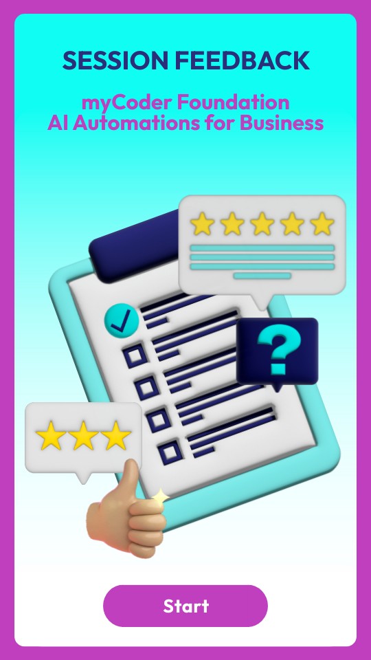 myCoder Feedback | Genially