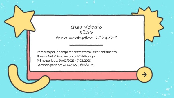 Giulia Volpato 3BSS Anno scolastico 2024/25 | Genially