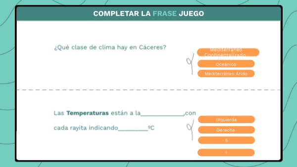 Preguntas Sobre El Clima | Genially