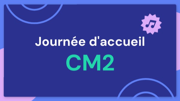 Accueil CM2 24/03 | Genially
