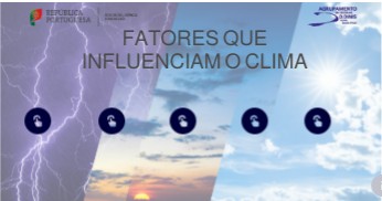 Fatores que Influenciam o Clima | Genially