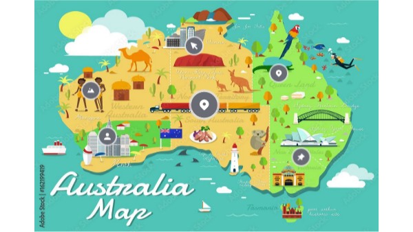 Mapa interactivo Australia-Jaime Barea Muñoz | Genially