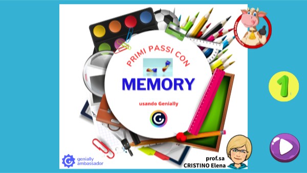primi passi con MEMORY | Genially