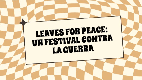 Leaves for peace | Genially