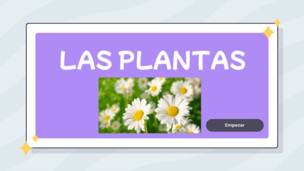 LAS PLANTAS- repaso temario | Genially