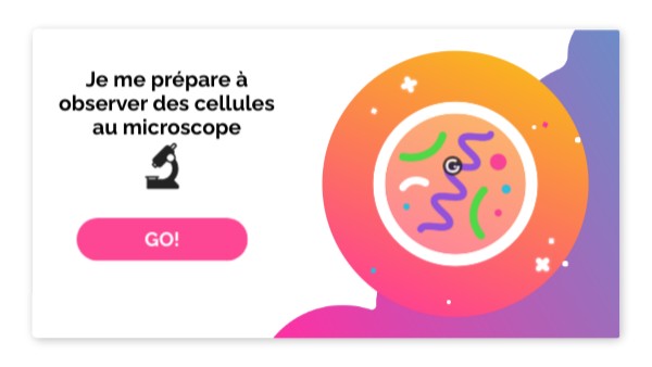 Je me prépare à observer des cellules au microscope | Genially