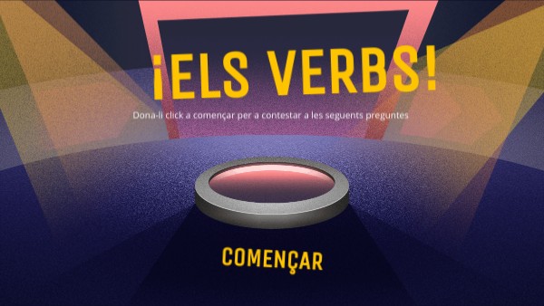 ¡Els verbs! | Genially
