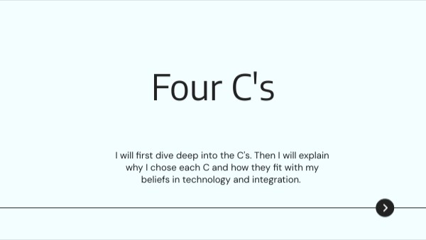Four C's | Genially