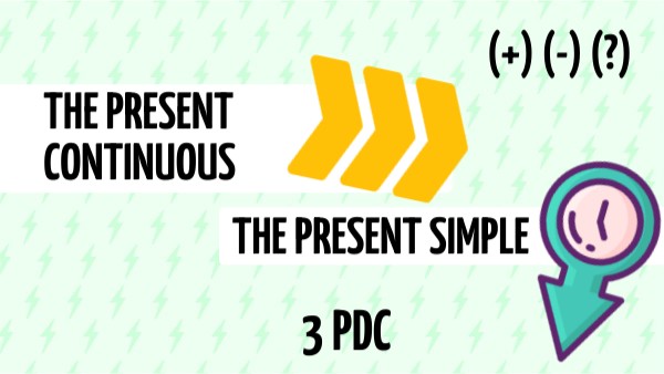 THE PRESENT CONTINUOUS vs PRESENT SIMPLE | Genially