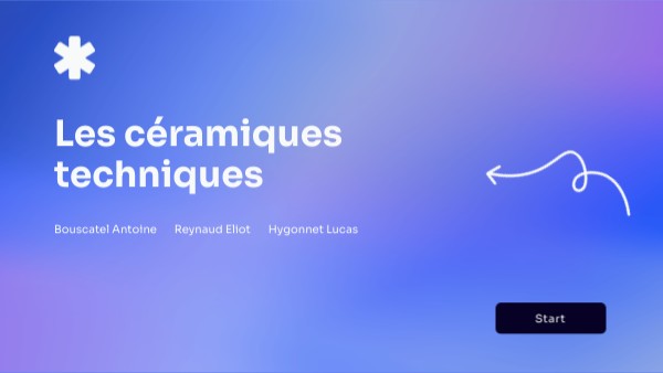 Les céramiques techniques | Genially