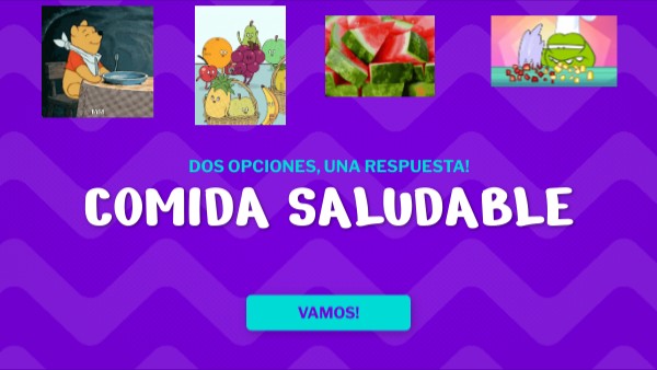 COMIDA SALUDABLE | Genially