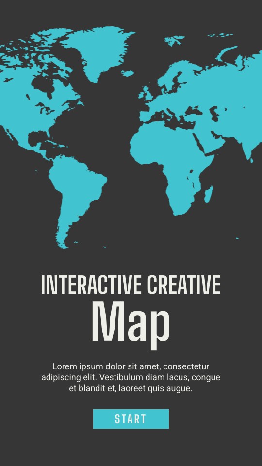 Carte Interactive Créative | Genially