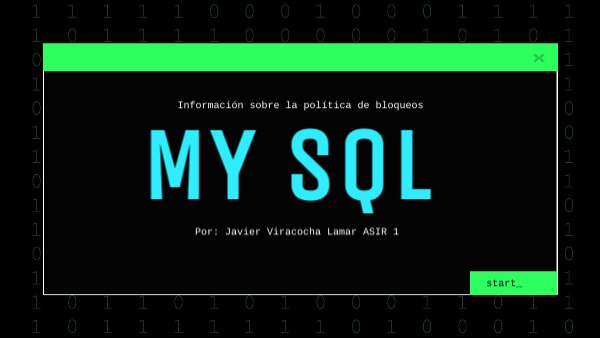 MY SQL | Genially