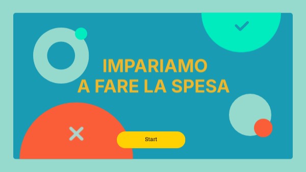 IMPARIAMO A FARE LA SPESA | Genially