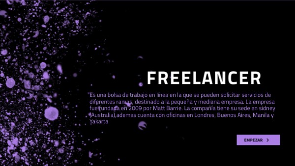 FREELANCER | Genially