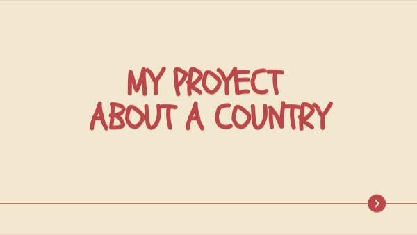 MY PROYECT ABOUT A COUNTRY | Genially