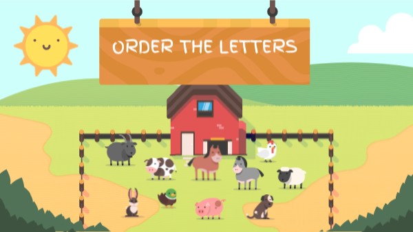 order the letters | Genially