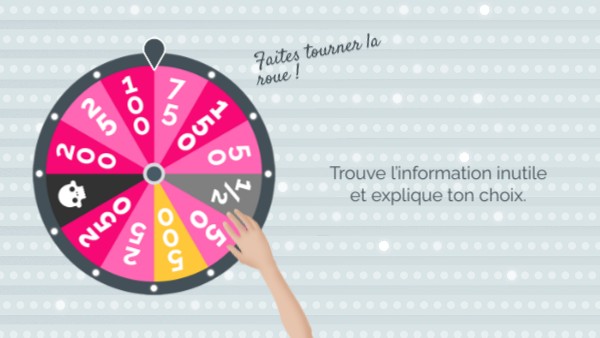 Faites tourner la roue ! | Genially