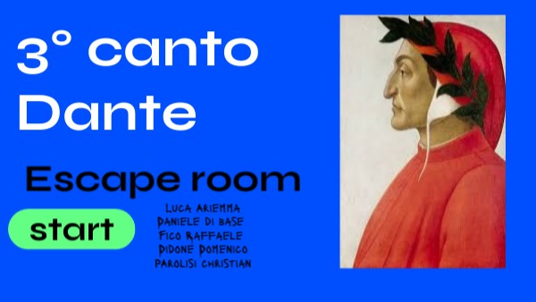 3° canto Dante | Genially