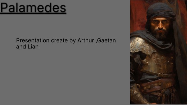 Sir palamedes | Genially