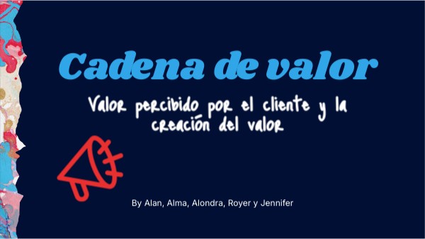 Cadena de valor | Genially