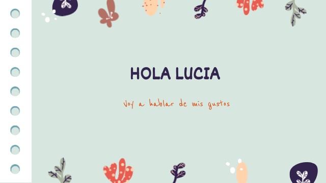 HOLA LUCI | Genially