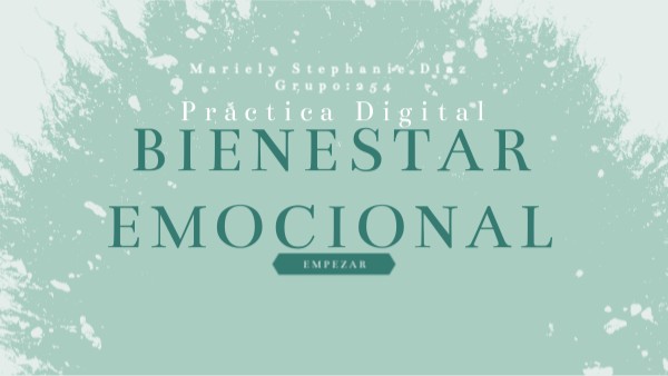 Bienestar emocional | Genially