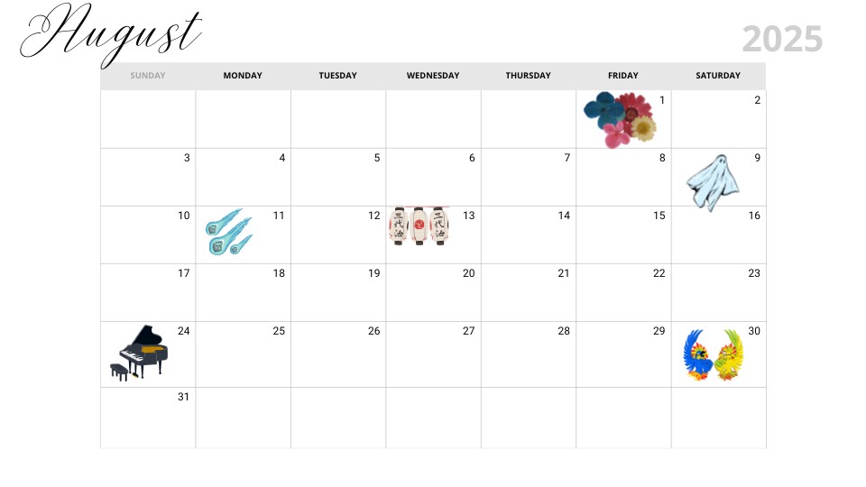 August festivities | Genially