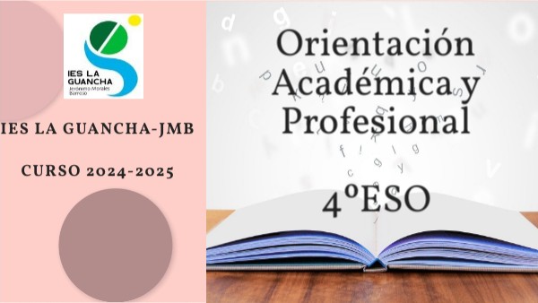 Orientación Académica y Profesional 24-25 4° ESO | Genially