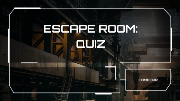 escape room: quiz | Genially
