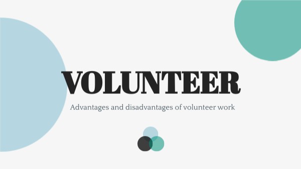 Volunteer | Genially
