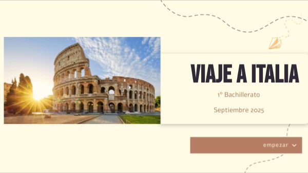 Viaje a Italia | Genially