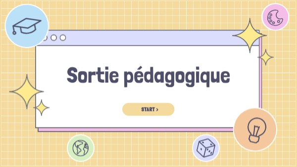 Sortie pédagogique | Genially
