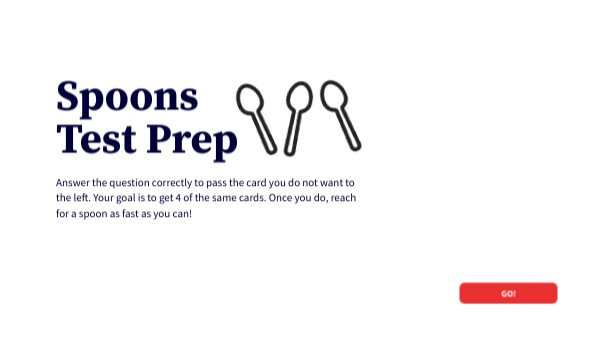 Spoons Test Prep | Genially